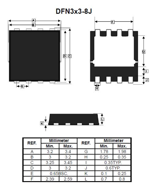 喜可士 SeCoS Corporation - Package Dimension
